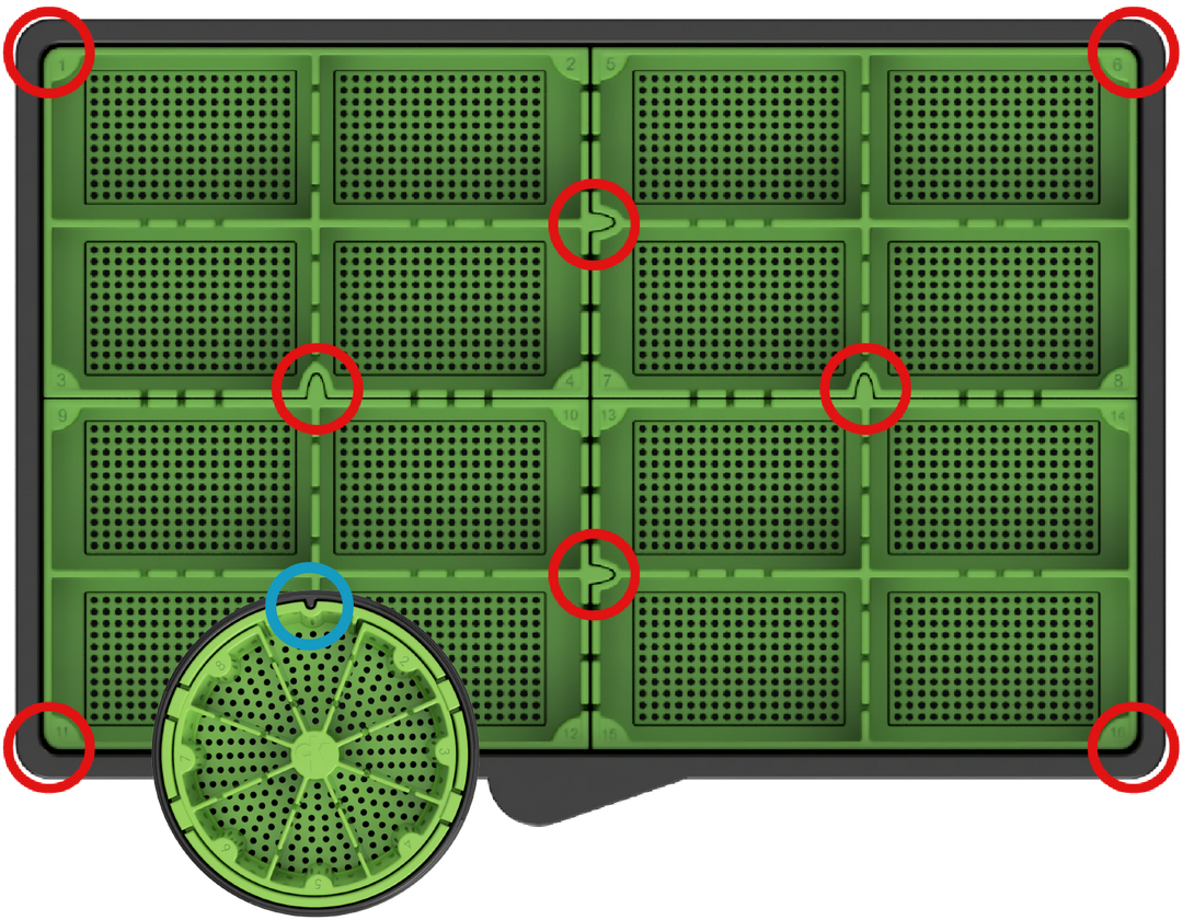 Cannakan™ KAN™ & Trā™ germination & grow system features